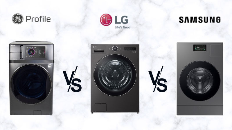 GE Profile vs. LG vs. Samsung Combo Washers & Dryers