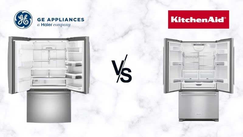 GE Profile vs. KitchenAid French Door Counter-Depth Refrigerators