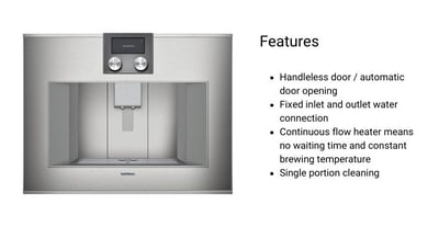 Best Built-In Coffee Machines For 2020 (Reviews / Ratings / Prices)