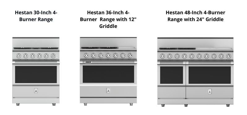 Hestan vs. Wolf Professional Dual Fuel Ranges
