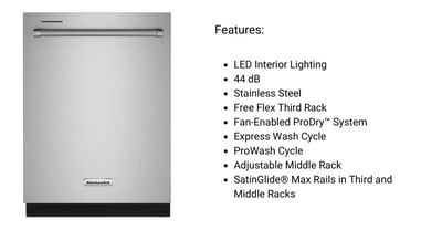 Best KitchenAid Dishwashers for 2021 (Reviews / Ratings / Prices)
