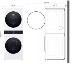 2024 LG Compact WashTower WKHC152HWA Review