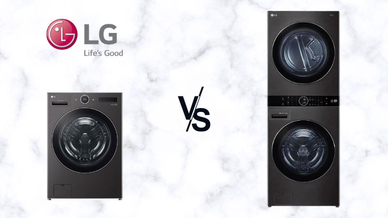 LG WashCombo vs. LG WashTower Washers & Dryers