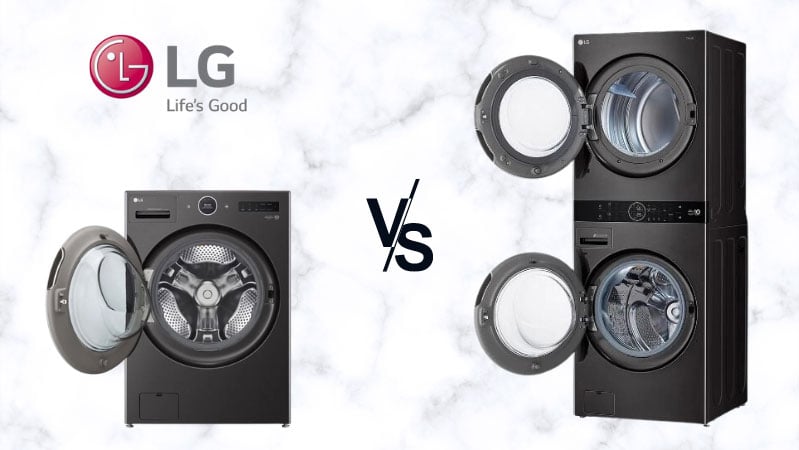 LG WashCombo vs. LG WashTower Washers & Dryers