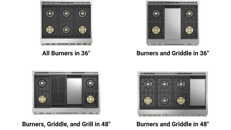 Wolf vs. Monogram Professional Dual Fuel Ranges
