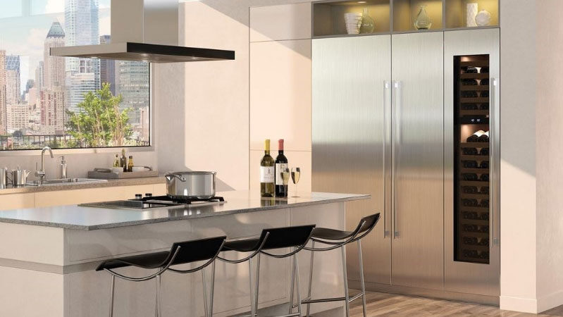 Counter-Depth vs. Integrated Refrigerators: What You Need to Know ...