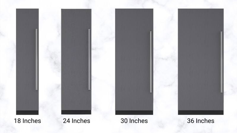 Sub-Zero vs. Thermador Column Integrated Refrigerators