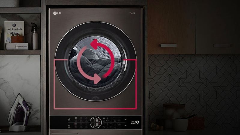 The LG WashTower WKHC202HBA with a Ventless Heat Pump Dryer (2023 Review)