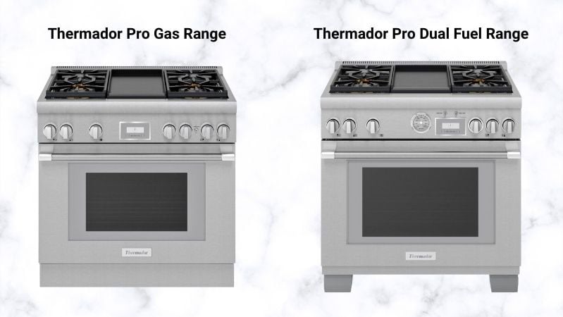 What's the Difference Between All Gas and Dual Fuel Professional Ranges?