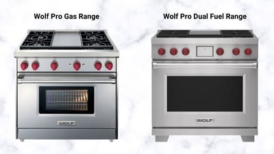 What's the Difference Between All Gas and Dual Fuel Professional Ranges?