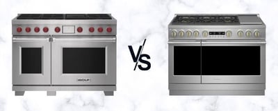 Wolf vs. Monogram Professional Dual Fuel Ranges