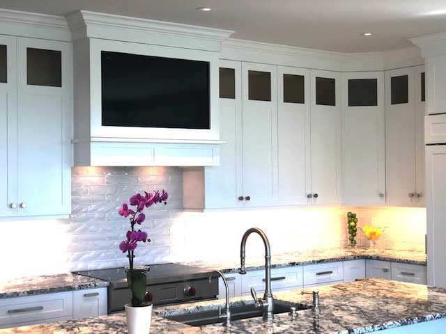 How to Place a TV in Your Kitchen Hood
