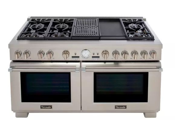 Best 60” Professional Gas Ranges (Reviews / Ratings / Prices)