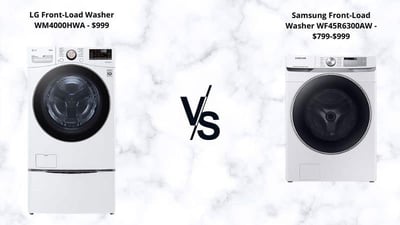 LG vs. Samsung Front Load Washers (Reviews / Ratings / Prices)