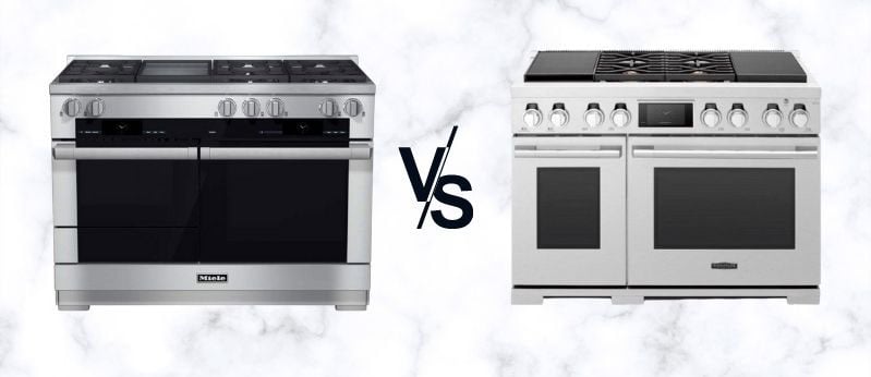 Miele vs. SKS 48-Inch Professional Dual Fuel Ranges